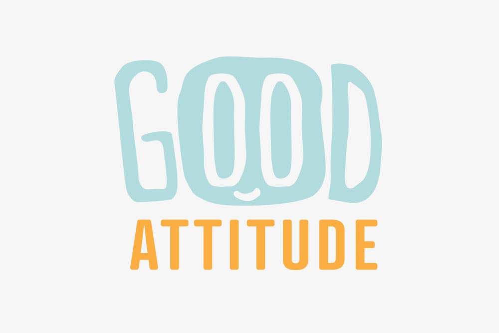 Good Attitude Logo Design – Amanda Stillman Creative